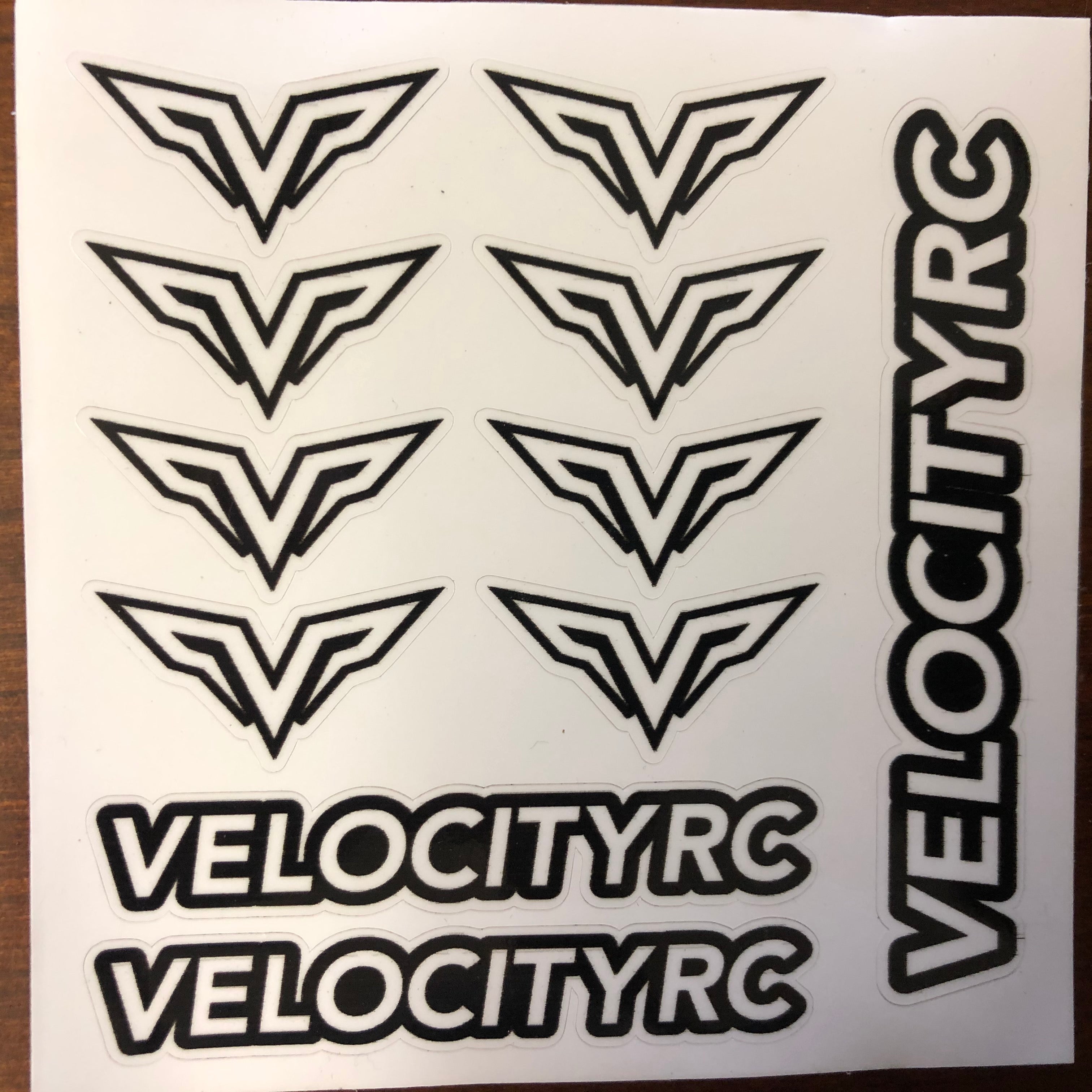 Velocity Decal Sheet – Velocity RC